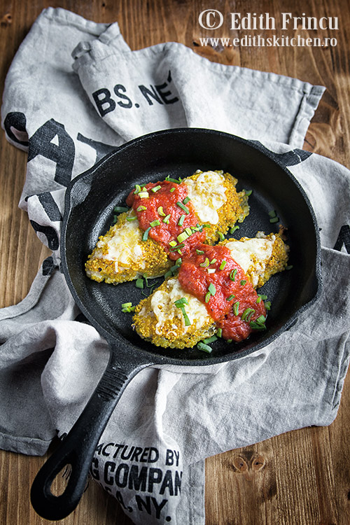 Pui in crusta de quinoa - Edith's Kitchen